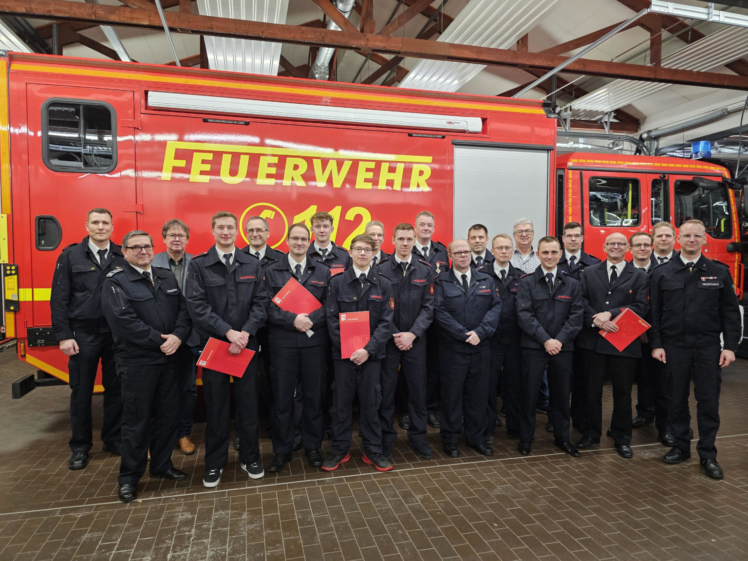 Jahreshauptversammlung der Löschabteilung Jöllenbeck - Feuerwehr Bielefeld